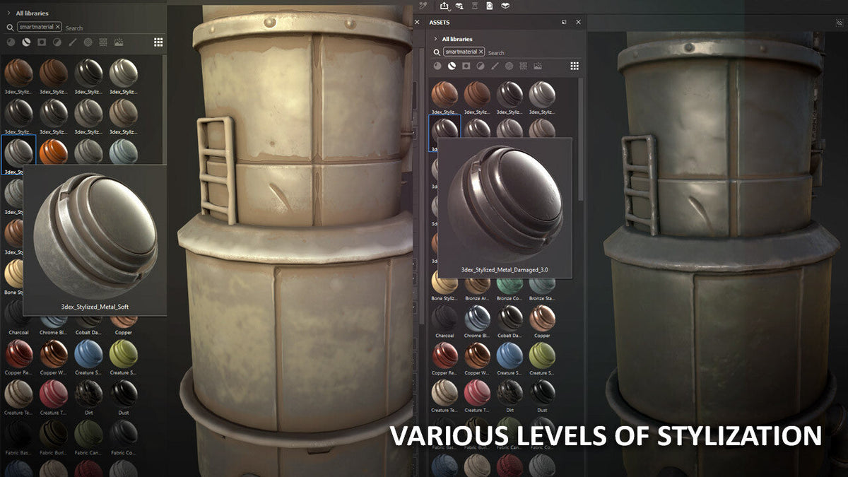 Stylized Smart Material 3.0 - Substance 3D Painter – S3ART Store