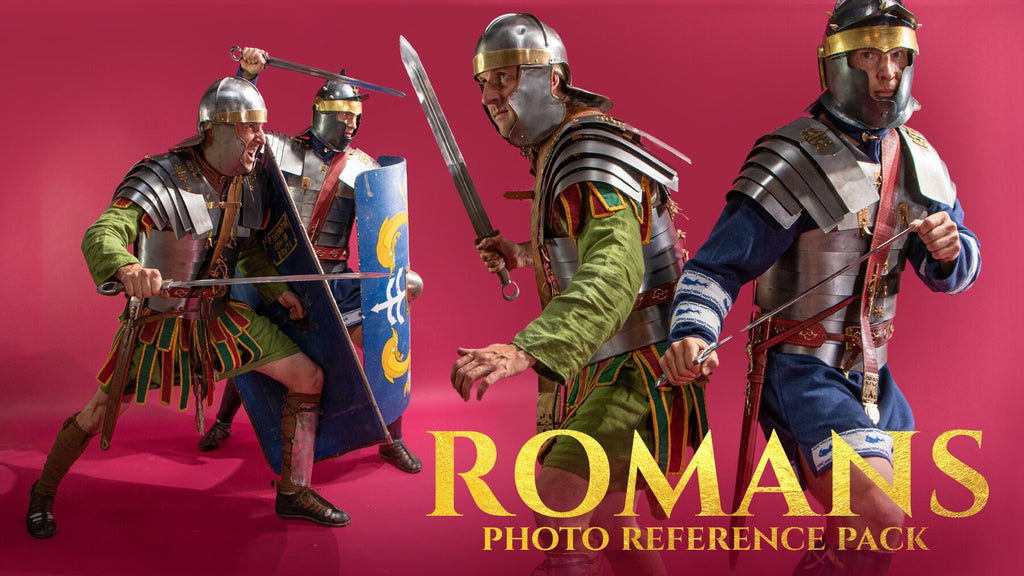 Romans Photo Reference Pack For Artists 578 JPEGs – S3ART Store