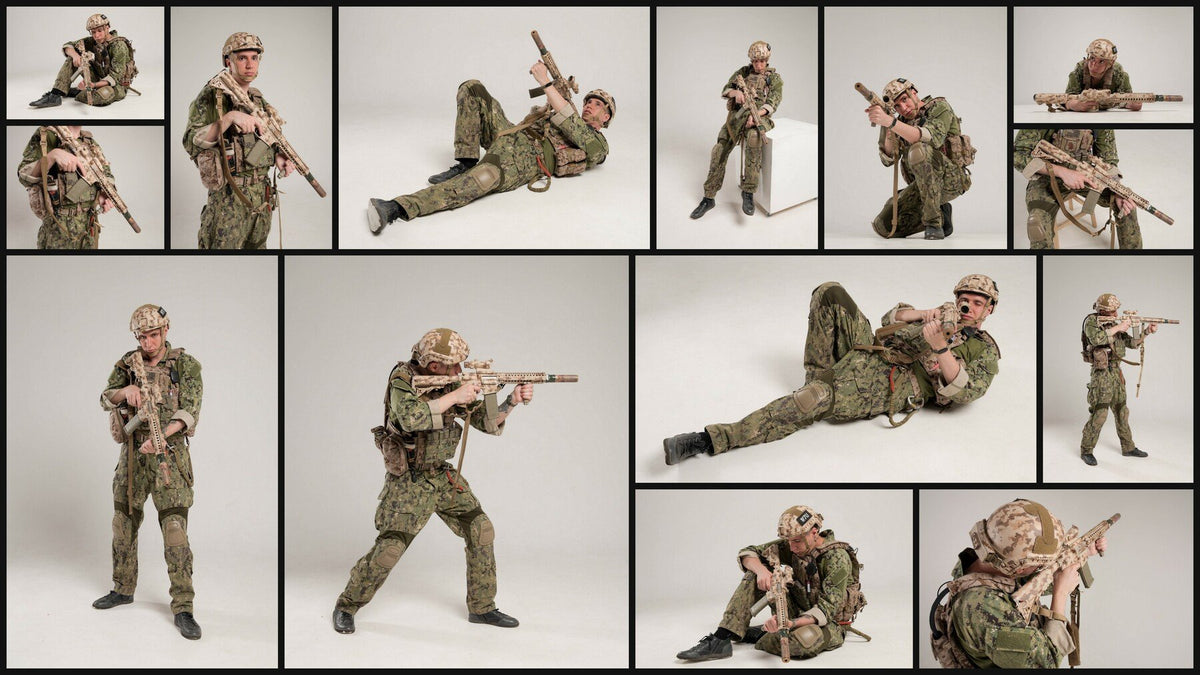 Military Poses - References For Artists – S3ART Store