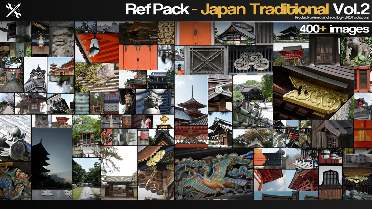 Japan Traditional Reference Pack | S3ART Store