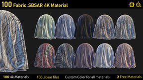 100 Fabric SBSAR Materials for Substance | S3ART Store