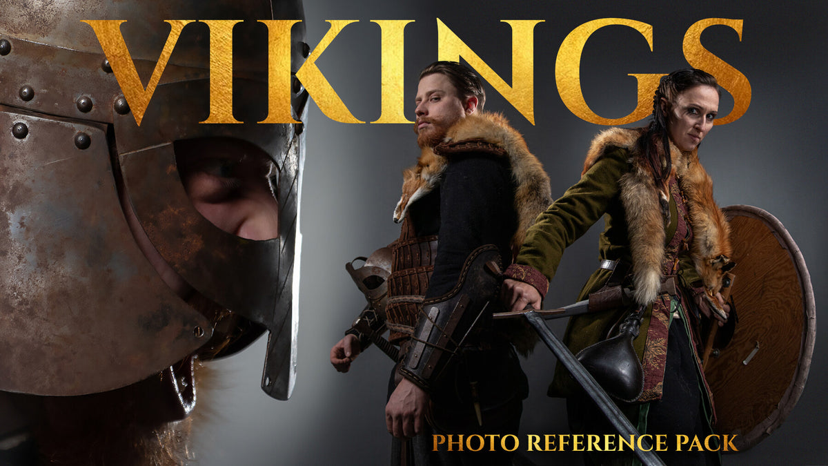 Vikings Photo Reference Pack for Artists 460 JPEGs – S3ART Store